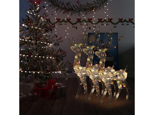 Click here for vidaXL Reindeer Christmas Decoration LEDs Christma... prices