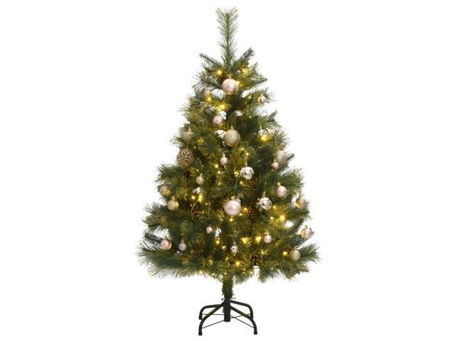 Click here for vidaXL Artificial Hinged Christmas Tree 150 LEDs &... prices