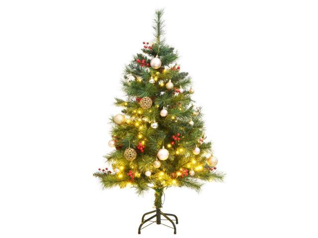 Click here for vidaXL Artificial Hinged Christmas Tree 150 LEDs &... prices
