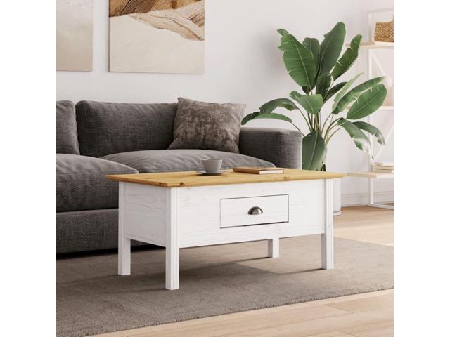 Click here for vidaXL Coffee Table Accent Side Table BODO White a... prices