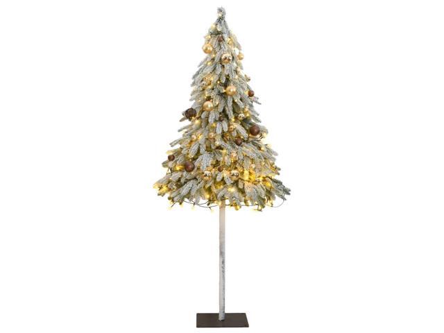Click here for vidaXL Artificial Christmas Tree 150 LEDs & Ball S... prices