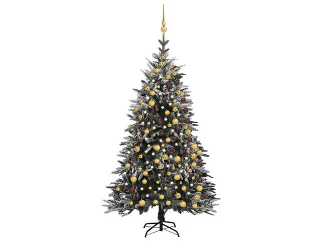 Click here for vidaXL Artificial Christmas Tree LED & Ball Set &... prices