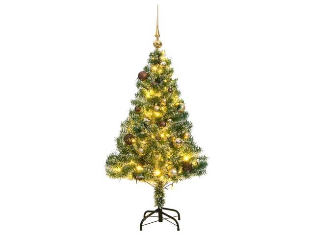 Click here for vidaXL Artificial Christmas Tree 150 LEDs & Ball S... prices