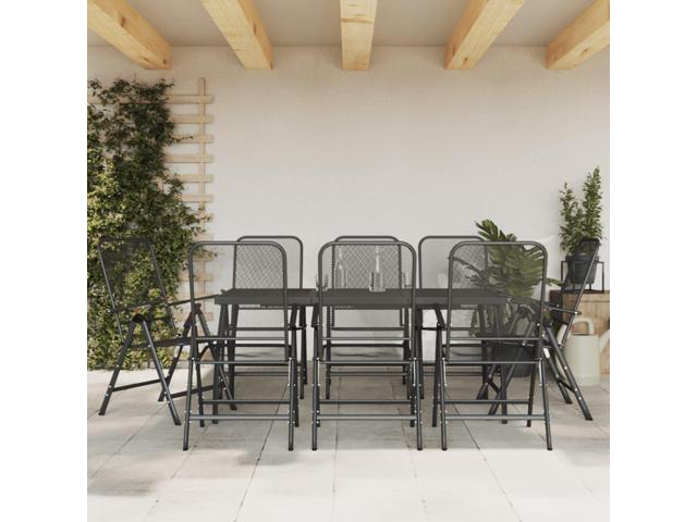 Click here for vidaXL Patio Dining Set Outdoor Furniture Conversa... prices