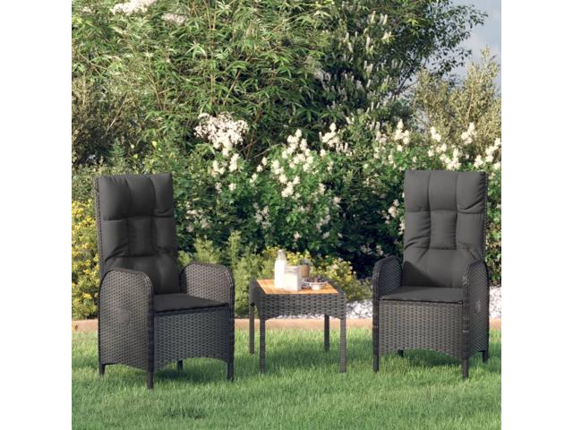 Click here for vidaXL Chair 2 Pcs Outdoor Reclining Patio Chair w... prices