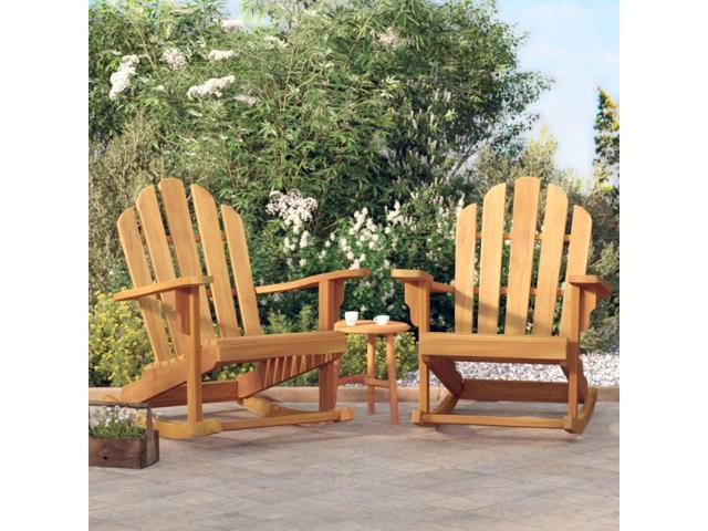 Click here for vidaXL Adirondack Chair 2 Pcs Patio Lawn Chair Wea... prices