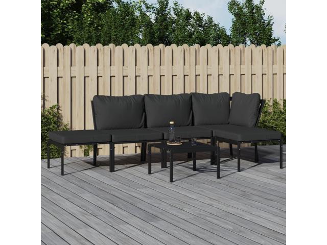 Click here for vidaXL Patio Furniture Set 6 Piece Sectional Sofa... prices