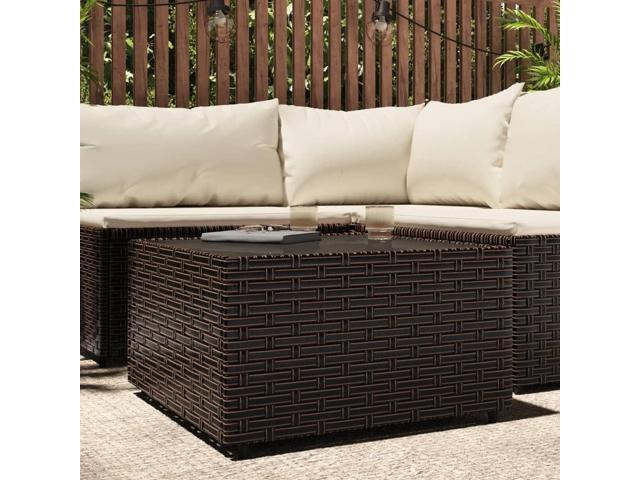 Click here for vidaXL Outdoor Coffee Table Square Patio Coffee Ta... prices