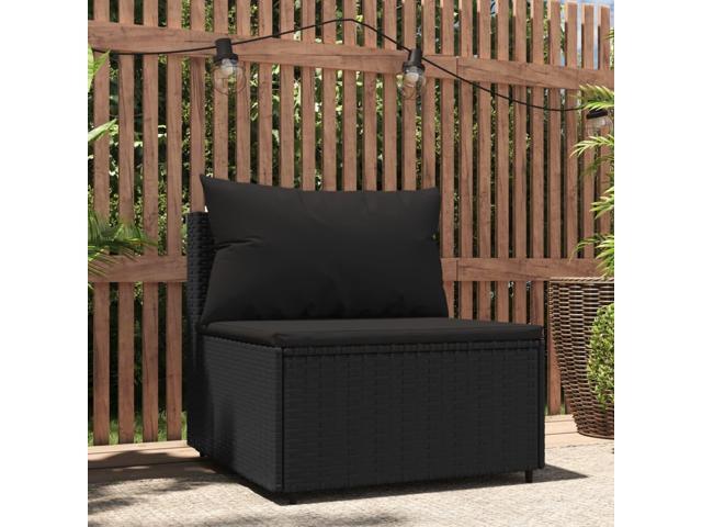 Click here for vidaXL Patio Furniture Wicker Outdoor Sofa with Cu... prices