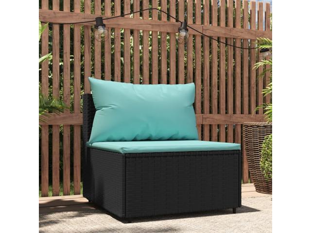 Click here for vidaXL Patio Furniture Wicker Outdoor Sofa with Cu... prices
