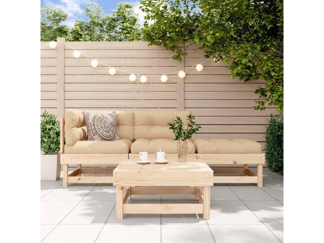 Click here for vidaXL Patio Furniture Set with Cushions Outdoor L... prices