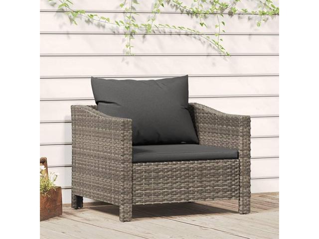 Click here for vidaXL Garden Set of 1 Armchair Poly rattan Medium... prices