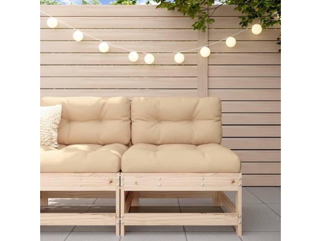 Click here for vidaXL Patio Furniture Middle Sectional Sofa Couch... prices