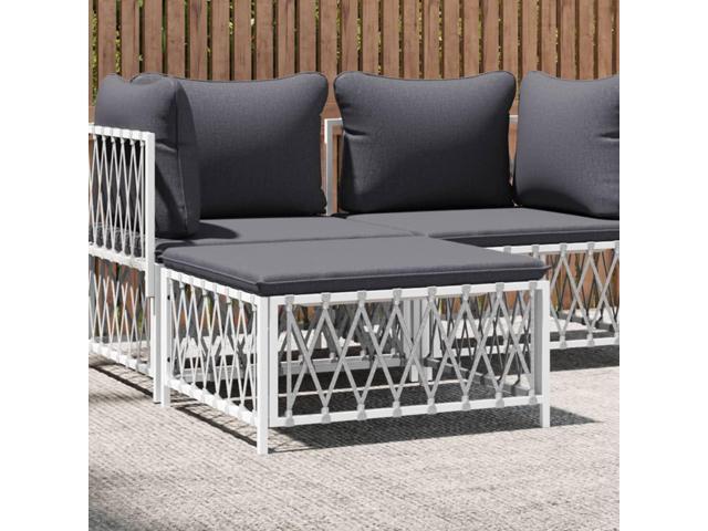 Click here for vidaXL Patio Footstool Footrest Patio Ottoman with... prices