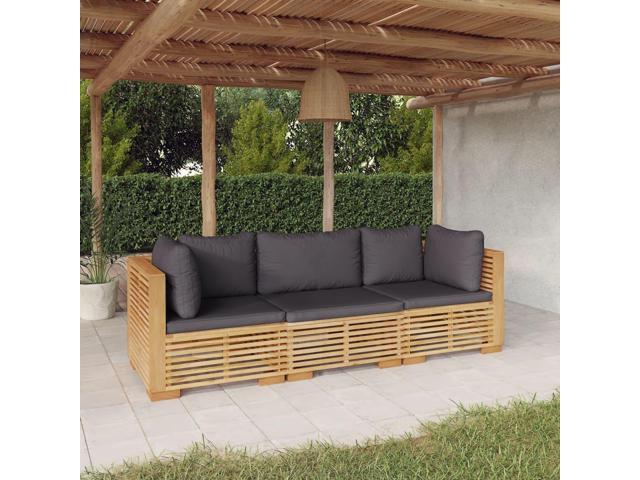 Click here for vidaXL Patio Furniture Set 3 Piece Sectional Sofa... prices