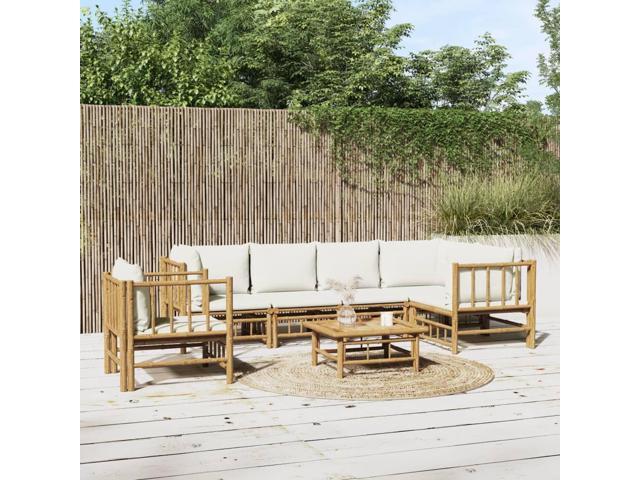 Click here for vidaXL Patio Furniture Set 7 Piece Lounge Set with... prices