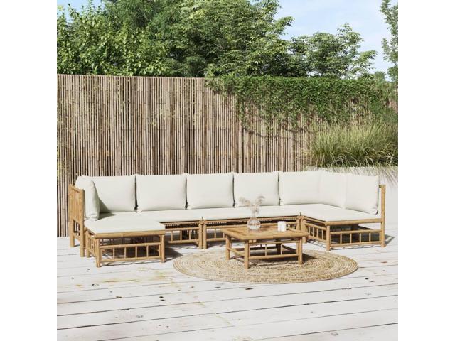 Click here for vidaXL Patio Furniture Set 8 Piece Lounge Set with... prices