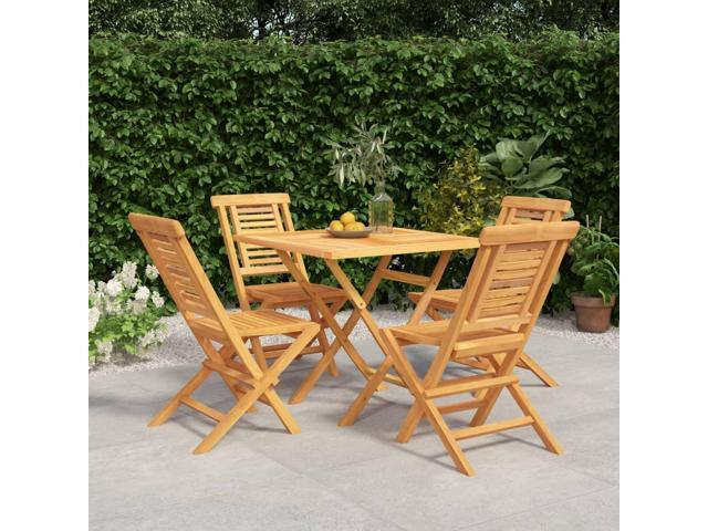 Click here for vidaXL Patio Dining Set Table and Chair Furniture... prices