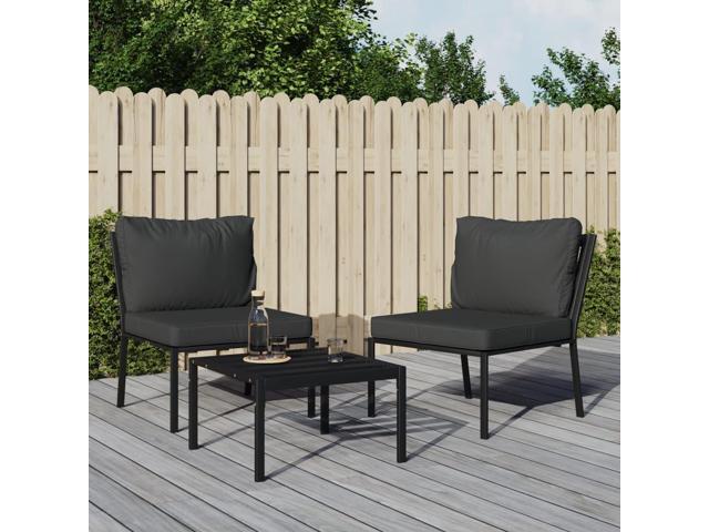 Click here for vidaXL Chair 2 Pcs Single Patio Chair Outdoor Furn... prices