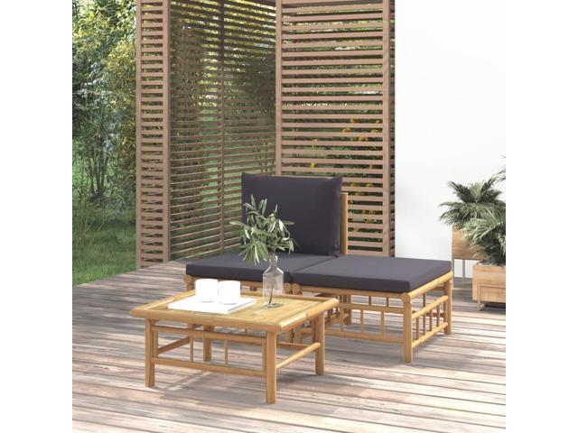 Click here for vidaXL Patio Furniture Set 3 Piece Sectional Sofa... prices