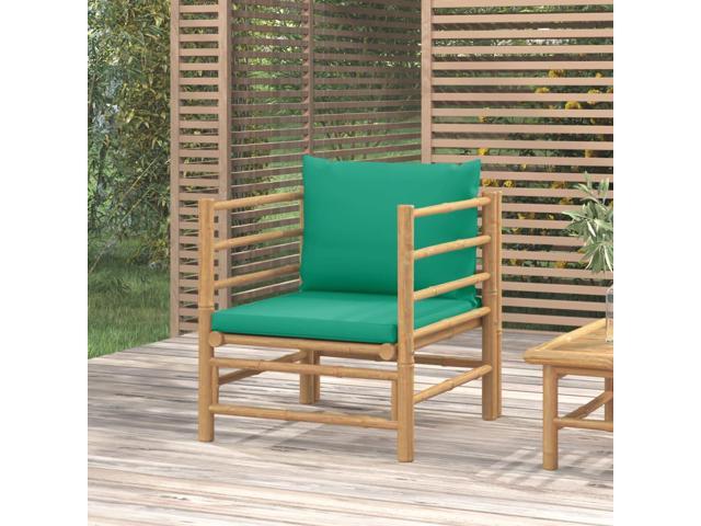 Click here for vidaXL Outdoor Sofa Patio Furniture with Green Cus... prices