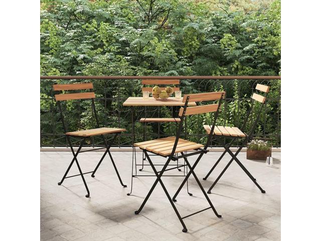 Click here for vidaXL Chair 2 Pcs Folding Chair Patio Furniture S... prices