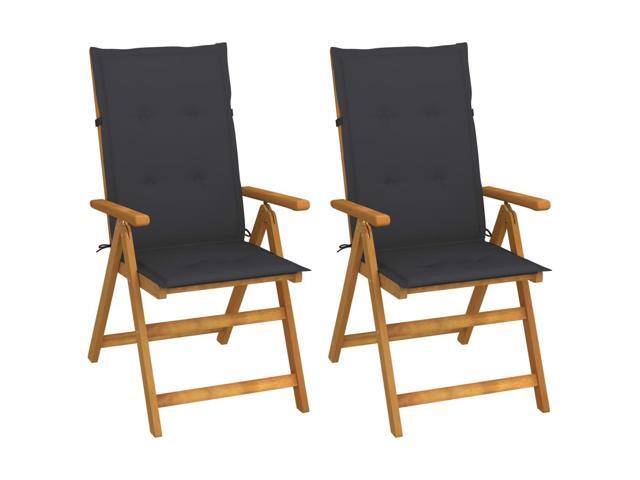 Click here for vidaXL Outdoor Recliner Chairs 2 Pcs Patio Chair w... prices