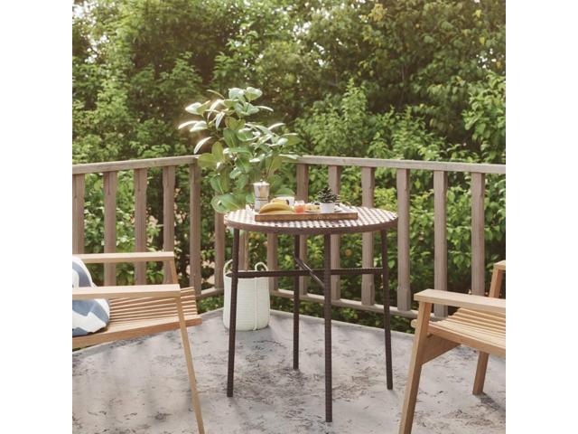 Click here for vidaXL Patio Table Outdoor Side Table for Garden P... prices