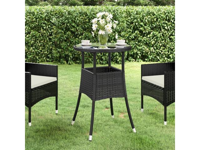 Click here for vidaXL Dinner Table Patio Dining Table Tempered Gl... prices