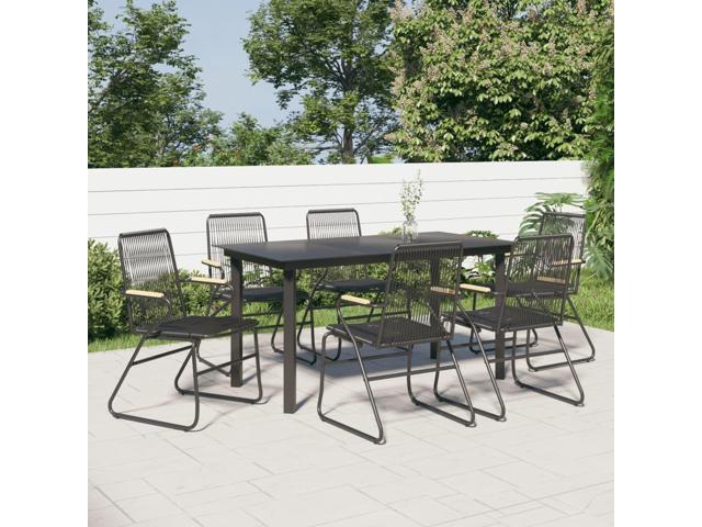 Click here for vidaXL Patio Dining Set 7 Piece Conversation Set w... prices