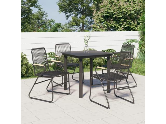 Click here for vidaXL Patio Dining Set 5 Piece Conversation Set w... prices