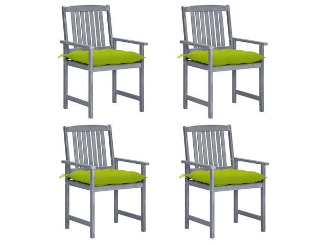 Click here for vidaXL Patio Chairs 4 Pcs Outdoor Chair with Cushi... prices