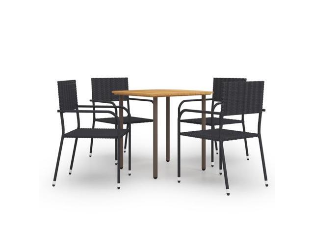Click here for vidaXL Patio Dining Set 5 Piece Outdoor Table and... prices
