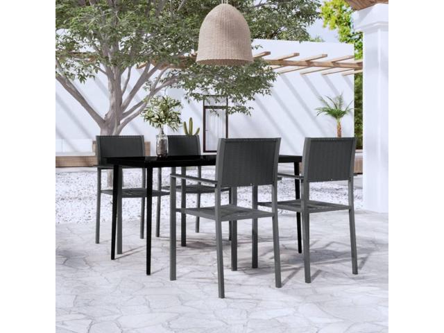 Click here for vidaXL Patio Dining Set Outdoor Dining Set Table a... prices