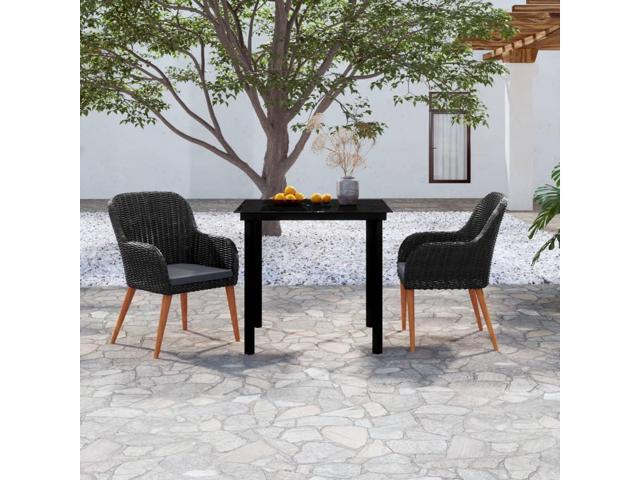 Click here for vidaXL Patio Dining Set Outdoor Dining Set Table a... prices