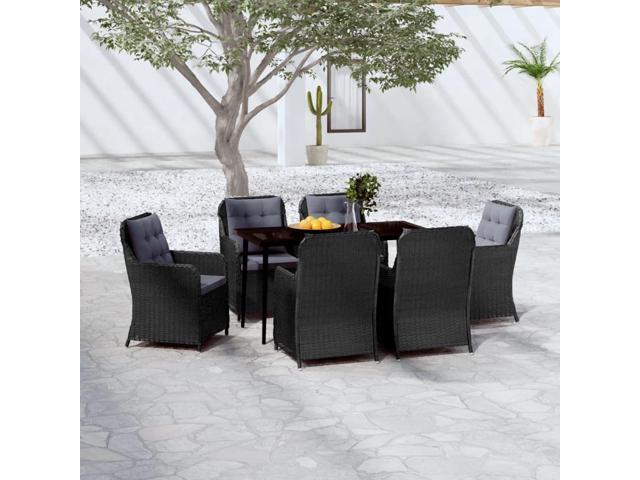 Click here for vidaXL Patio Dining Set Outdoor Dining Set Table a... prices