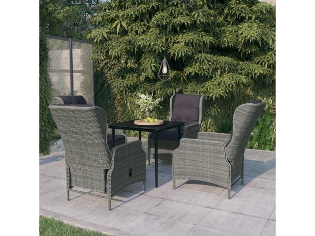 Click here for vidaXL Patio Dining Set Outdoor Dining Set Table a... prices
