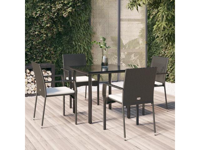 Click here for vidaXL Patio Dining Set with Cushions Furniture 5... prices