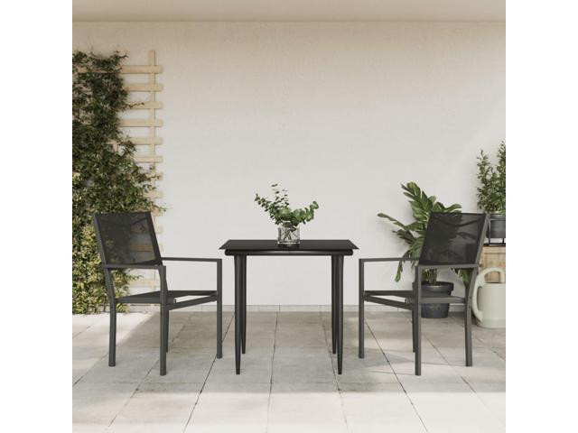 Click here for vidaXL Patio Dining Set Outdoor Furniture 3 Piece... prices