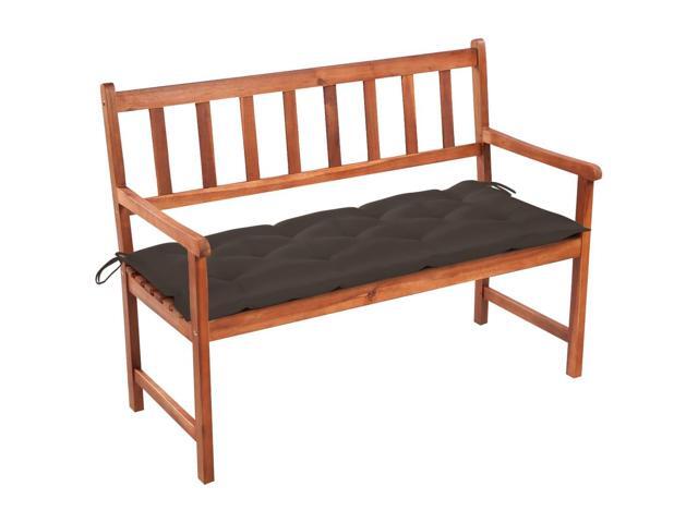 Click here for vidaXL Solid Wood Acacia Patio Bench with Cushion... prices