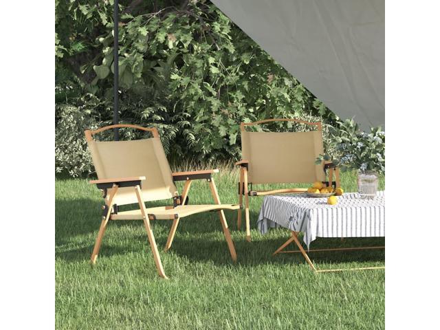 Click here for vidaXL Camping Chair 2 Pcs Outdoor Folding Camping... prices