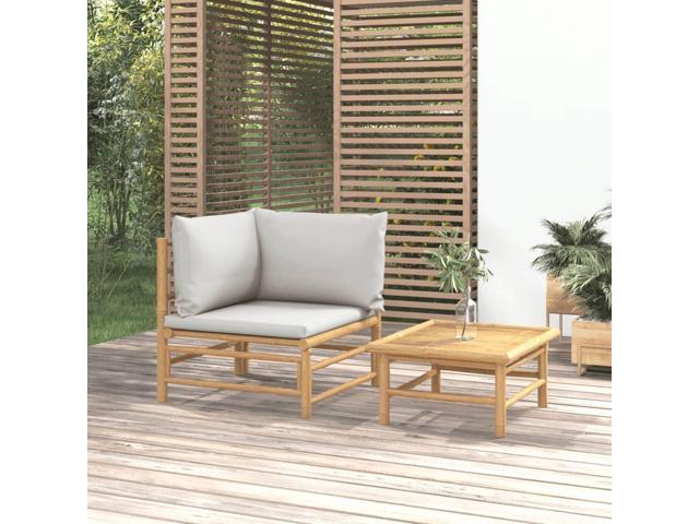 Click here for vidaXL Patio Furniture Set 2 Piece Lounge Set with... prices