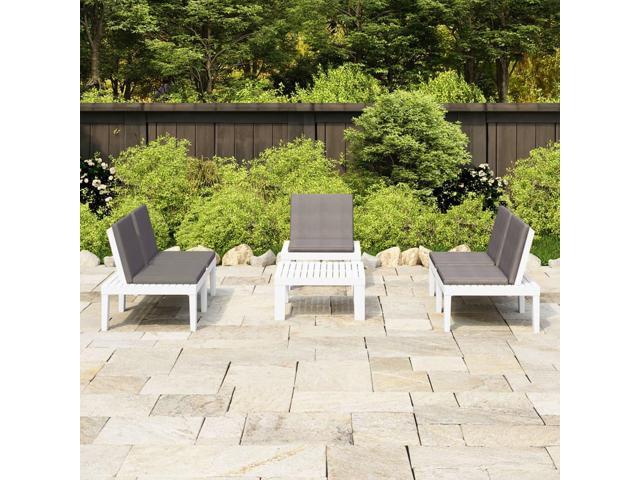 Click here for vidaXL Patio Furniture Set 4 Piece Patio Bench Cha... prices