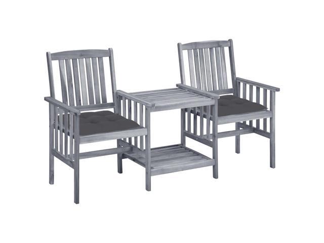 Click here for vidaXL Patio Bistro Set Table and Chairs Conversat... prices