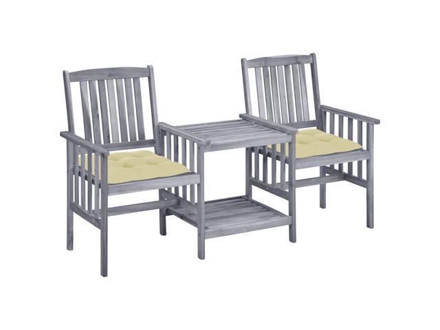 Click here for vidaXL Patio Chair Outdoor Chair with Tea Table an... prices