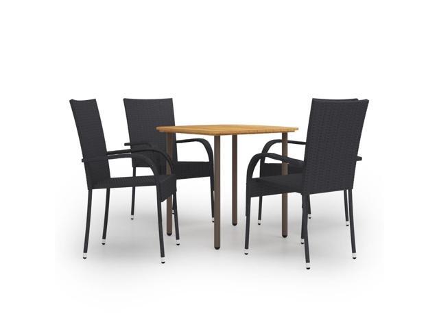 Click here for vidaXL Patio Dining Set 5 Piece Outdoor Table and... prices