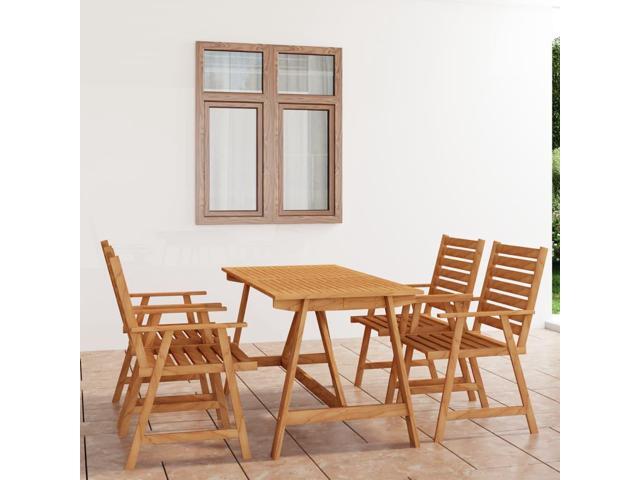 Click here for vidaXL Patio Dining Set Outdoor Table and Chair Se... prices