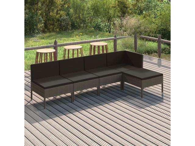 Click here for vidaXL Patio Lounge Set Outdoor Sectional Sofa Set... prices