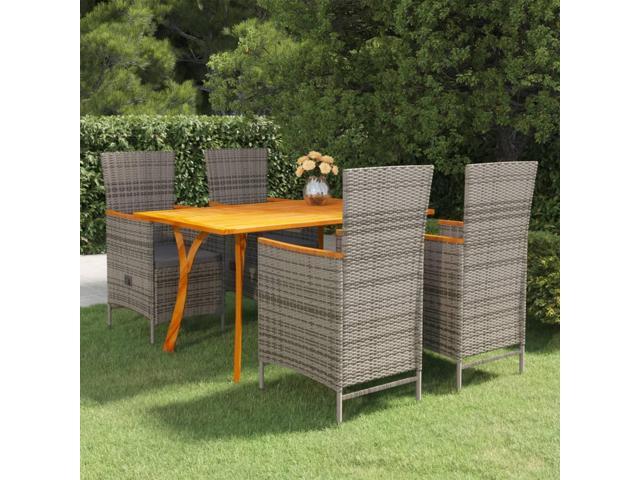 Click here for vidaXL Patio Dining Set Outdoor Dining Set Table a... prices
