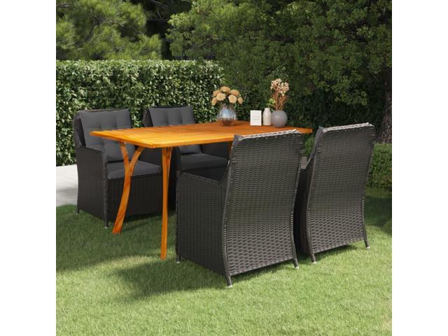 Click here for vidaXL Patio Dining Set Outdoor Dining Set Table a... prices